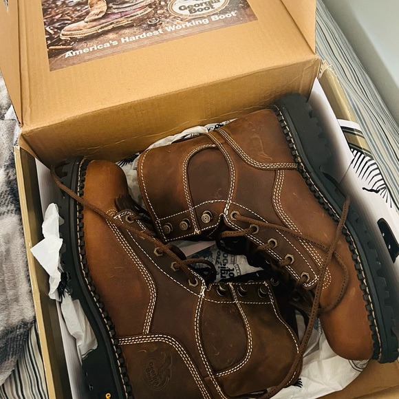 Georgia Boot | Shoes | Georgia Women Working Boots 8w | Poshmark